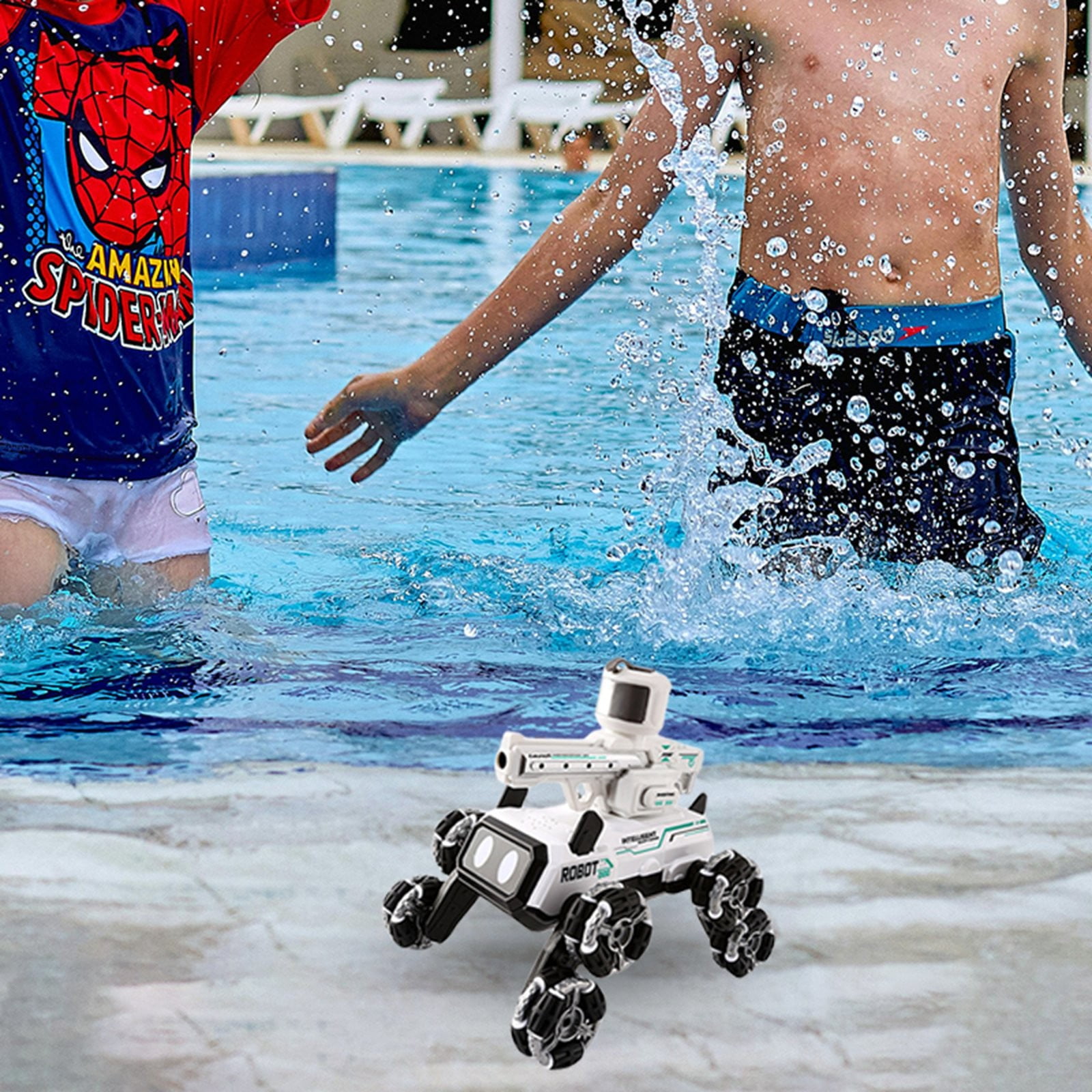 Water Shooting Remote Control Car with Drift Tires for Kids Outdoor ...
