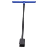 Steel Water Meter Key Wrench, 4 Way Utility Tool for Plumbing Turn Off ...