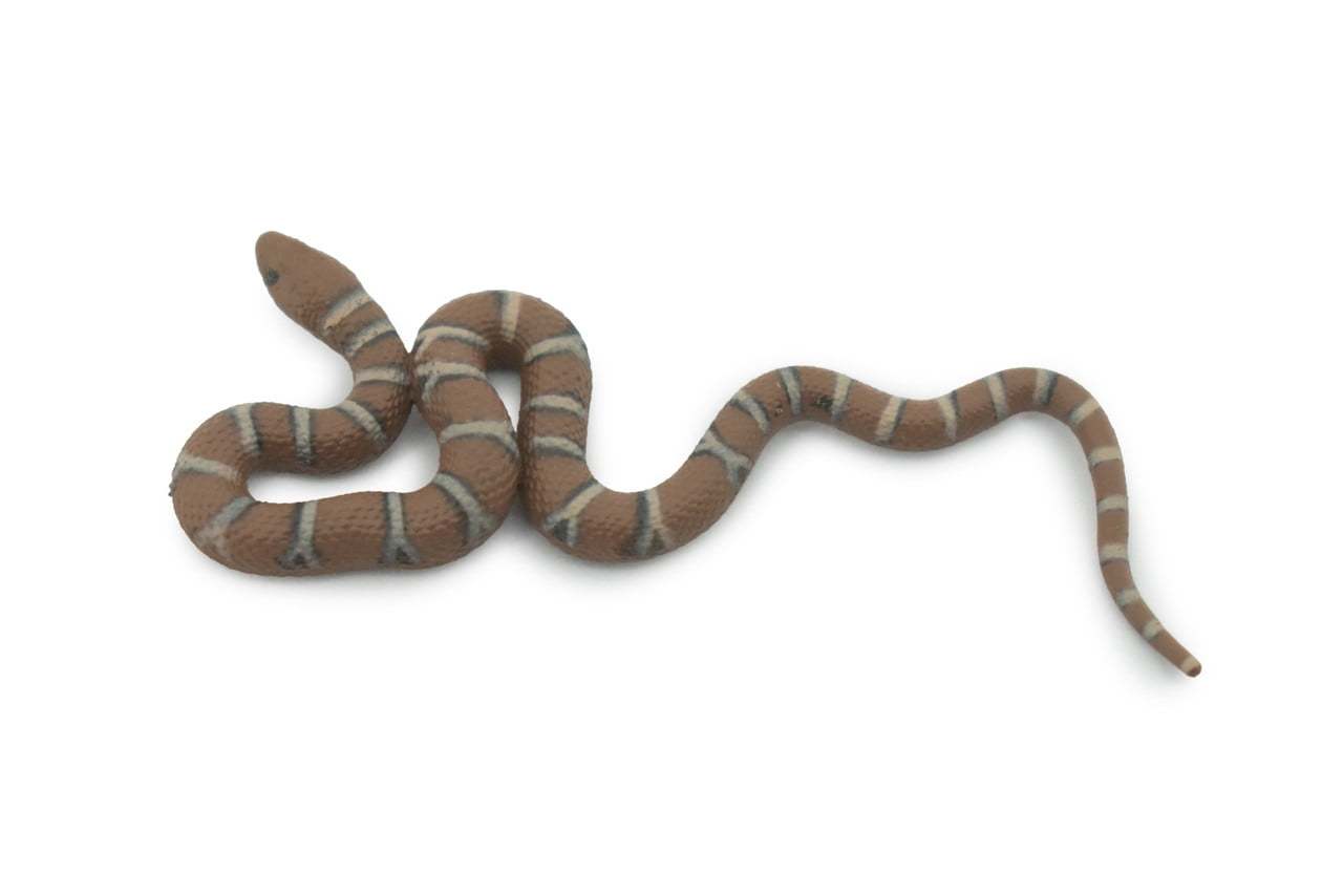 Water Snake, Hand Painted, Educational, Rubber Snake, Realistic Figure ...