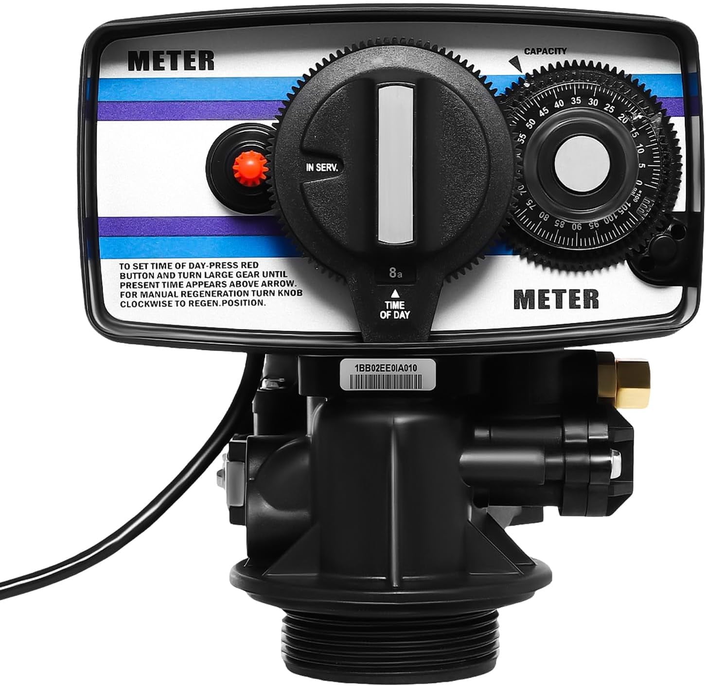 Water Softener Control Valve, Whole House Water Softener Valve Time ...
