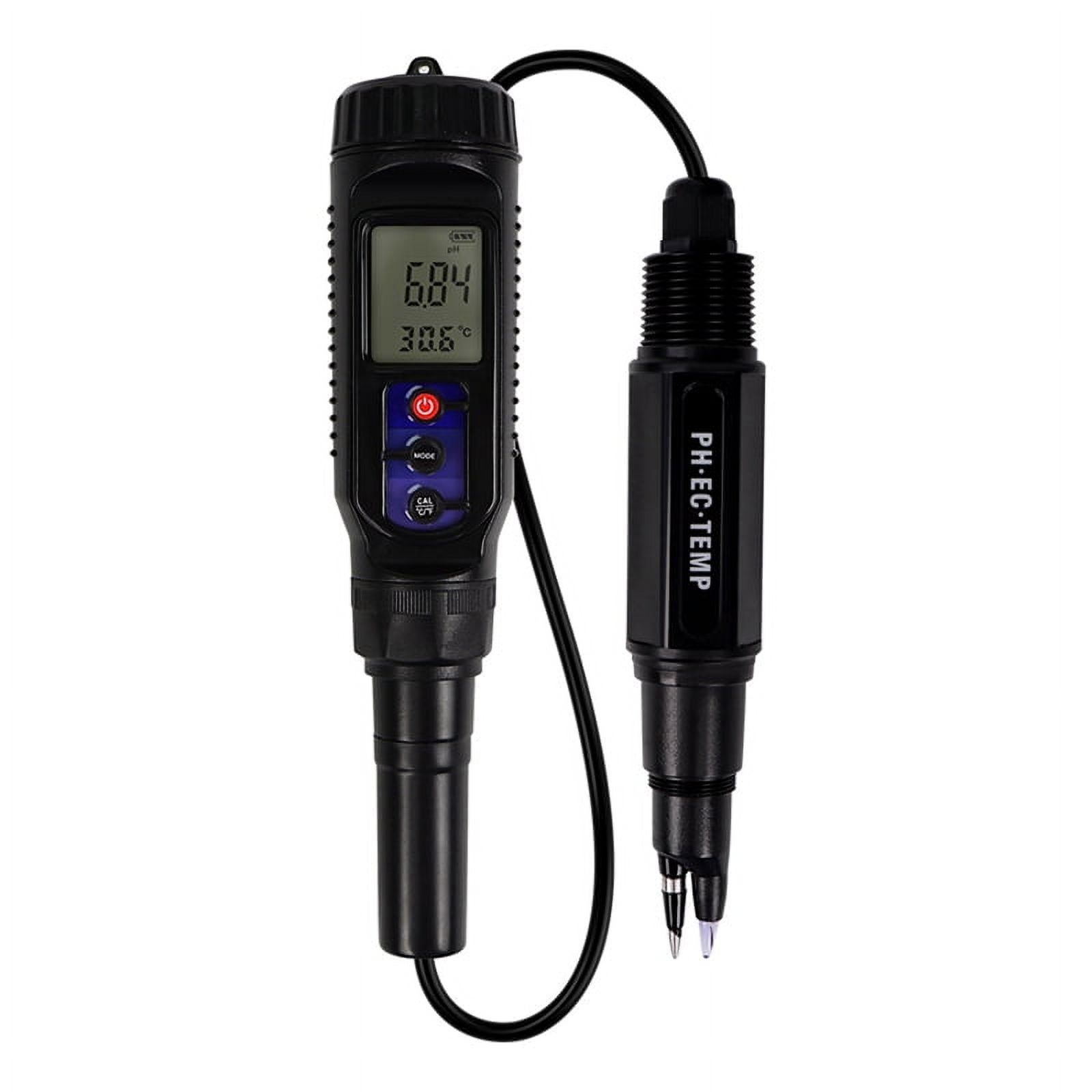 Water Soil Quality Tester Digital PH/EC/TEMP Tester Multi-Function ...