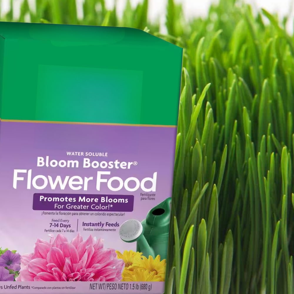 Water Soluble Bloom Booster Flower Food 1.5 lbs. for Annual, Perennial ...