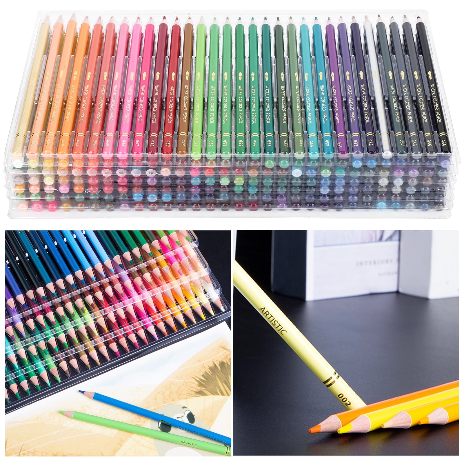 Water Soluble Colored Pencils (210 Count) - Walmart.com