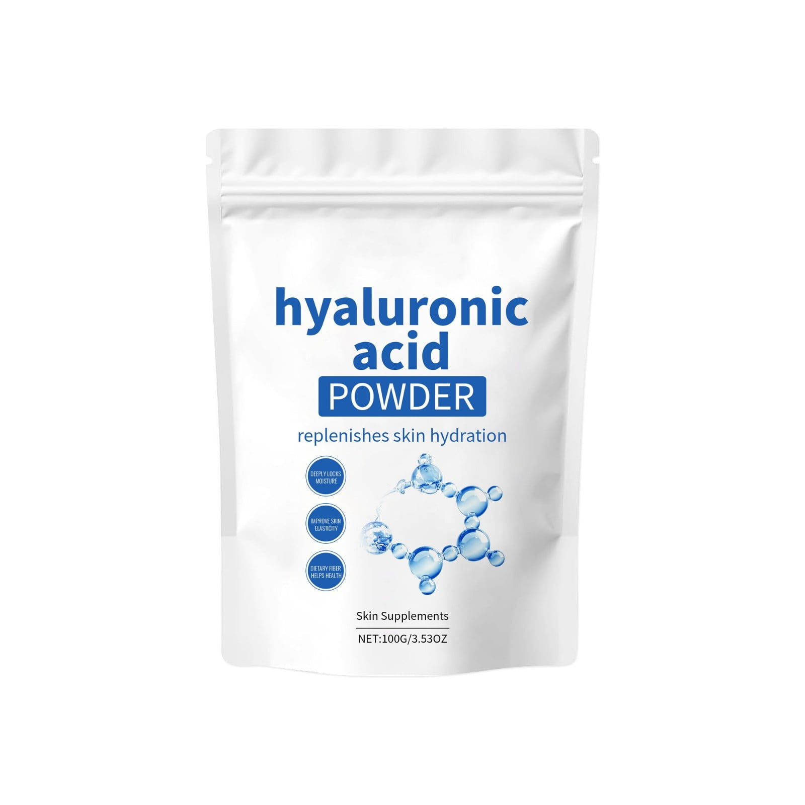 Water-Soluble Hyaluronic Acid Powder DIY Skin Care Low Molecular Weight ...