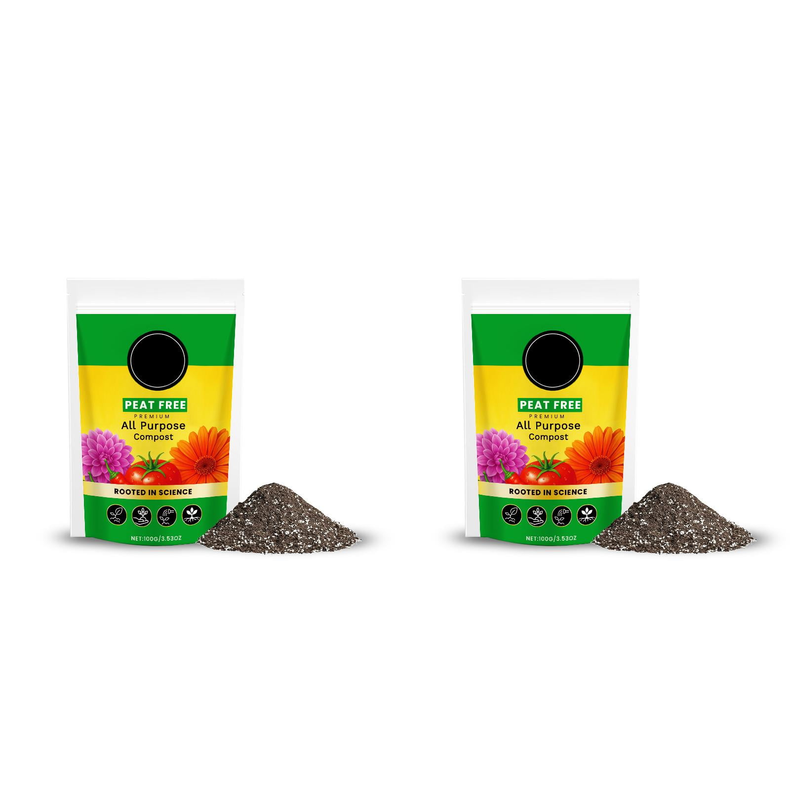 Water Soluble Soil All Purpose Flower Garden Potting Mix Soil for ...