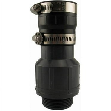 PLUMBEEZE 1-1/4 In. ABS In-Line Sump Pump Check Valve PE-SPC125-150 ...