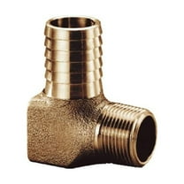 Water Source HE7501NL 0.75 x 1 in. Brass- Hydrant Elbow - Walmart.com