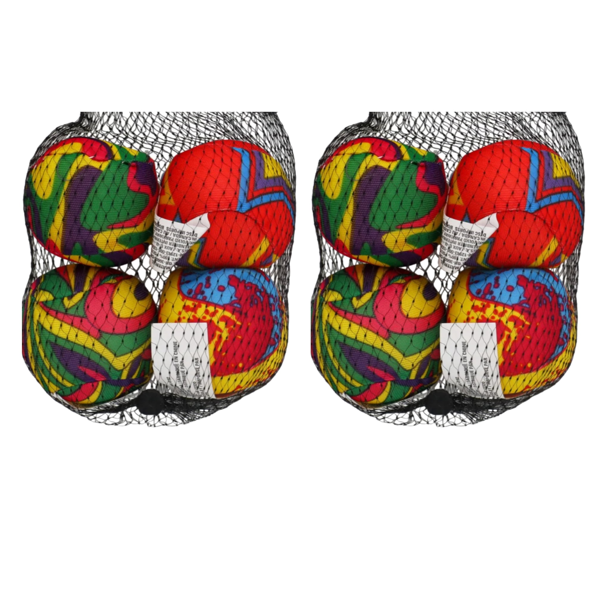 Water Splash Balls Reusable Absorbent Soft Fabric Balls for Water Fight ...