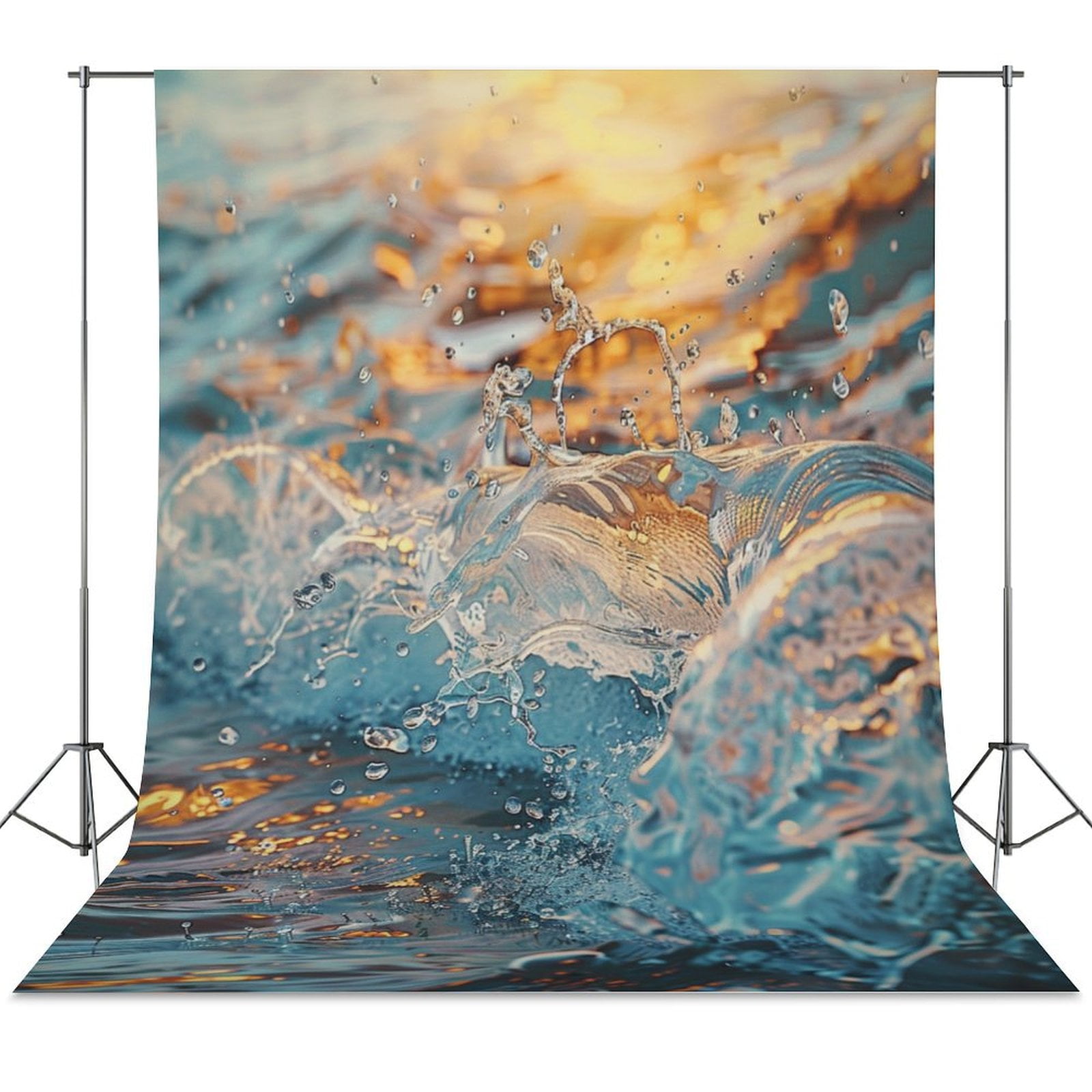 Water Splash Ripple Backdrops for Photography for Party Backdrop ...