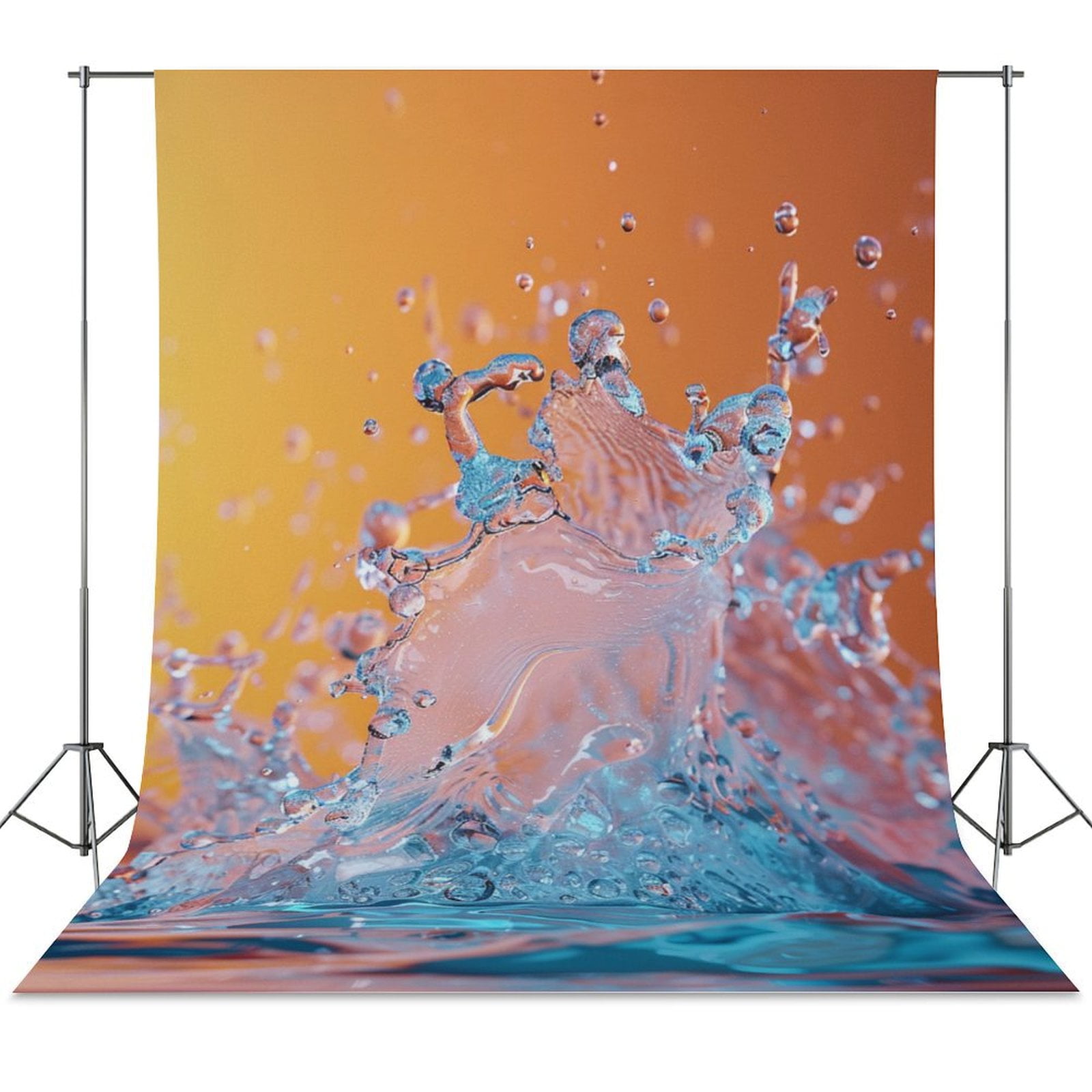 Water Splash Ripple Backdrops for Photography for Party Backdrop ...
