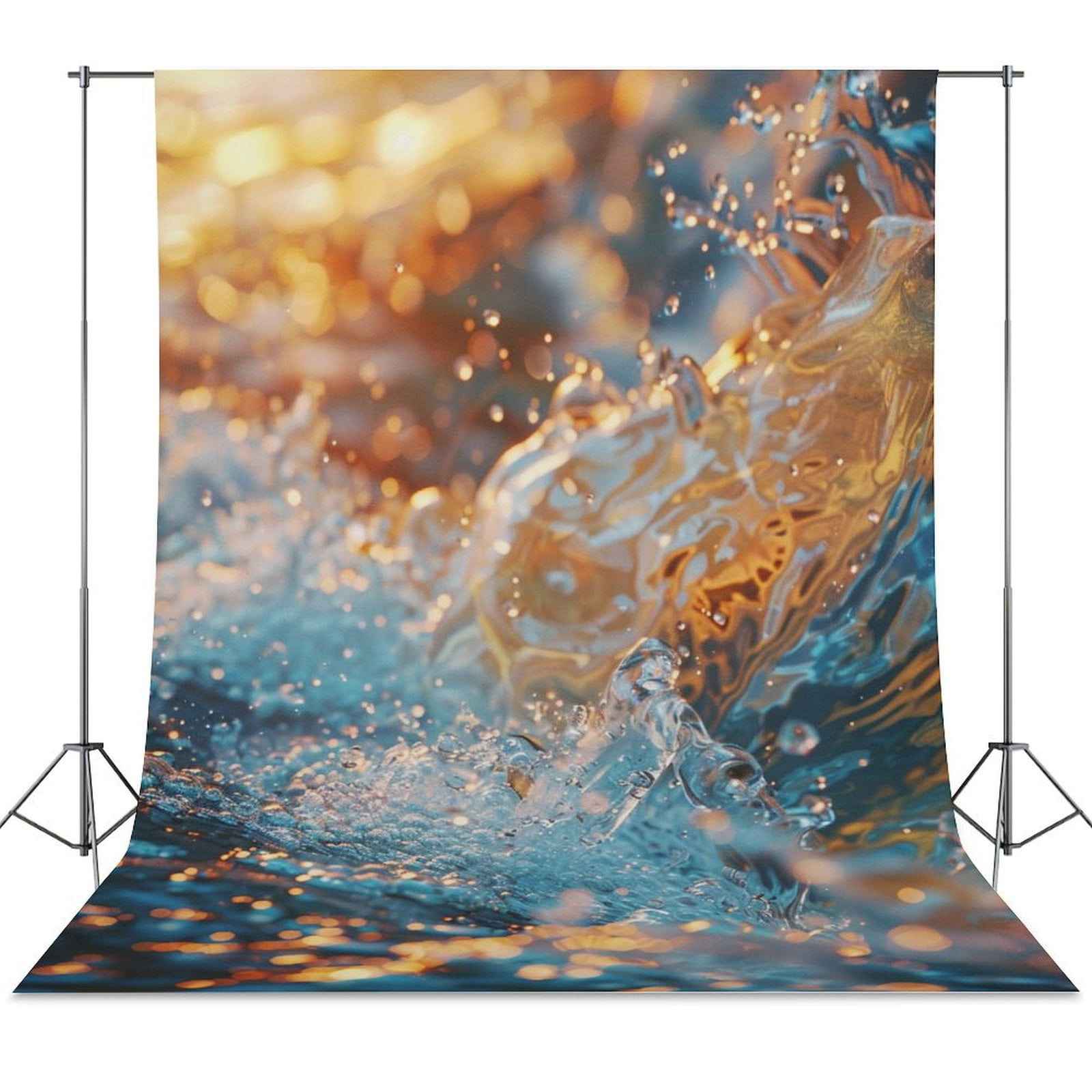 Water Splash Ripple Backdrops for Photography for Party Backdrop ...