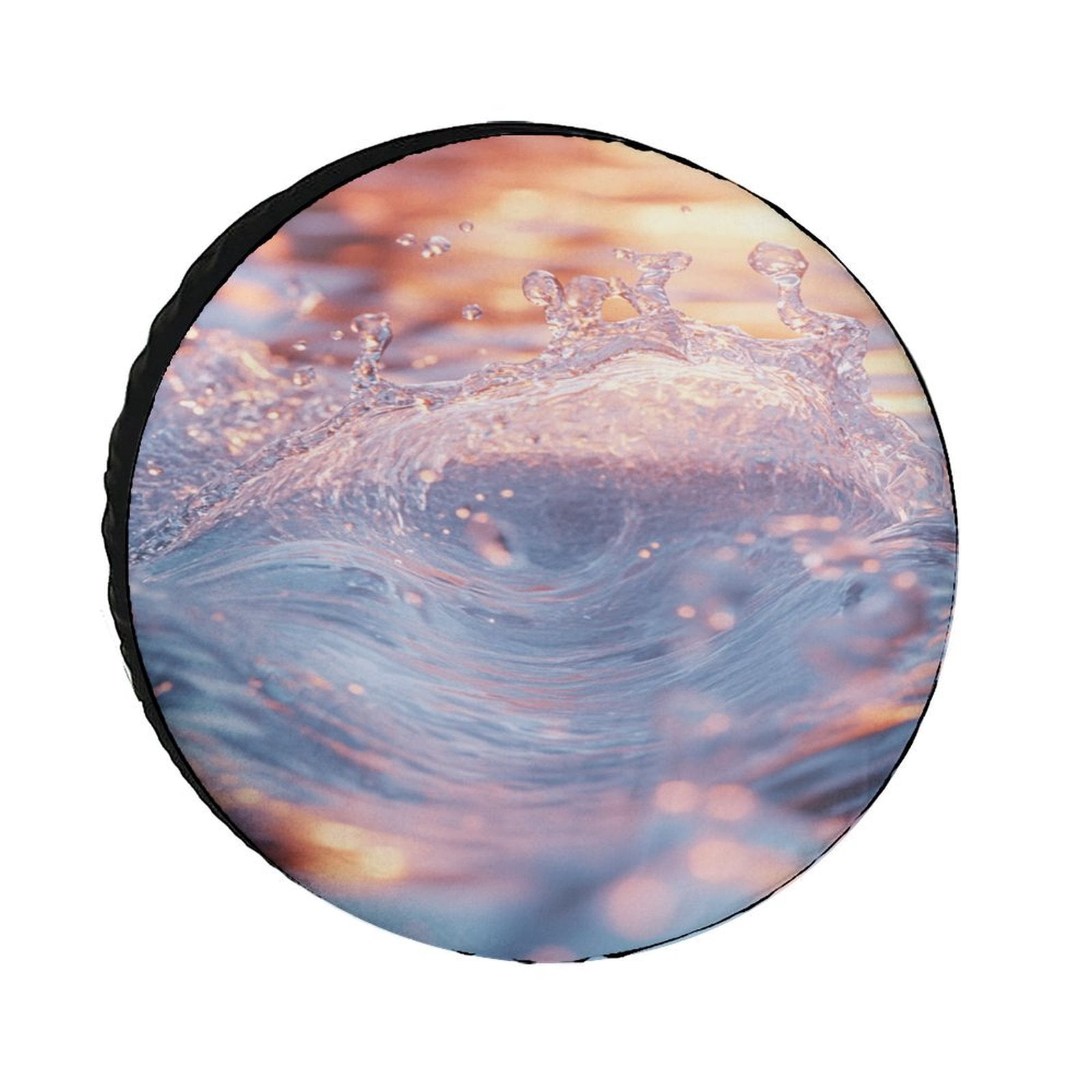 Water Splash Ripple Spare Tire Cover,Universal Wheel Tire Cover for ...