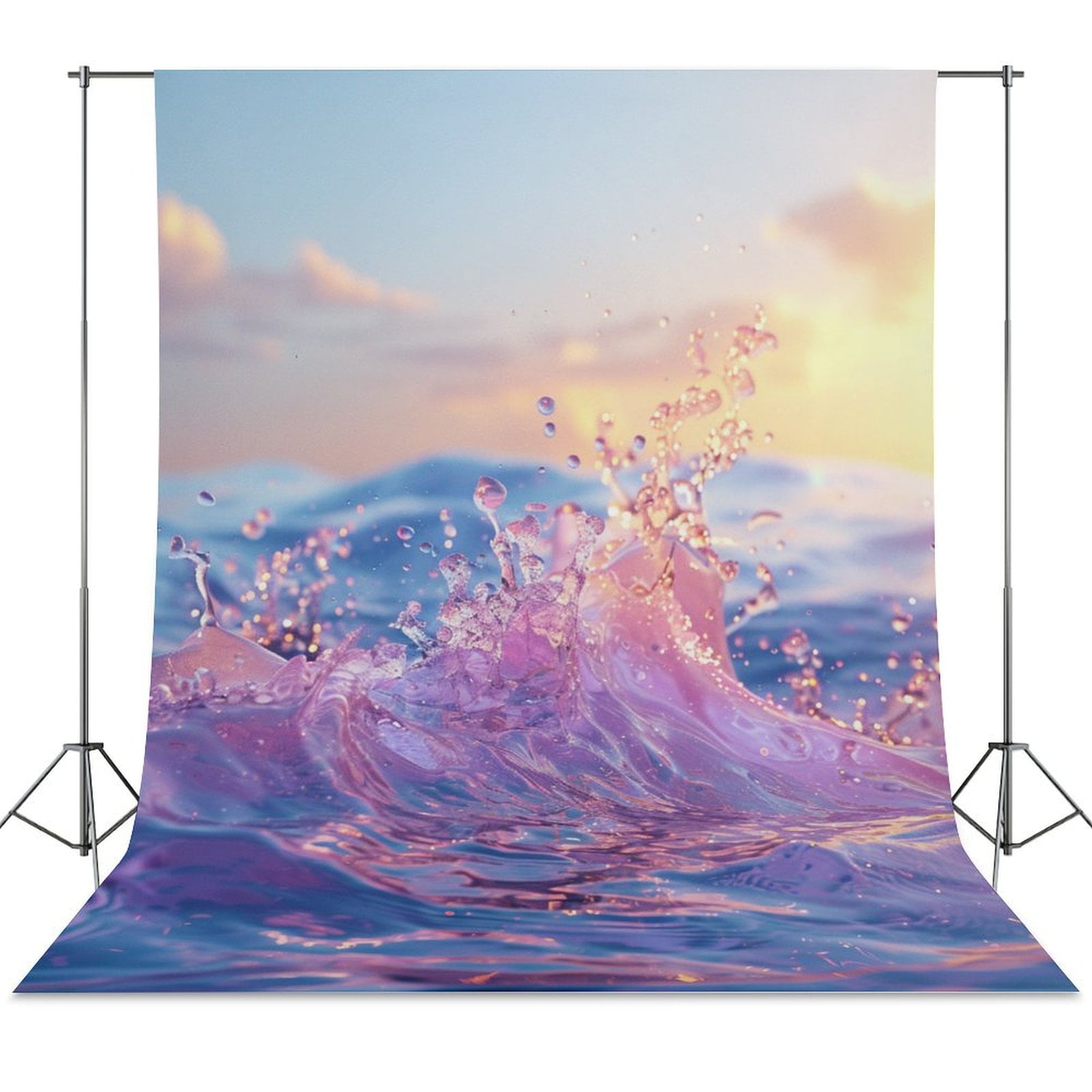 Water Splash Ripple Spring Backdrop Backdrops for Photography Photo ...