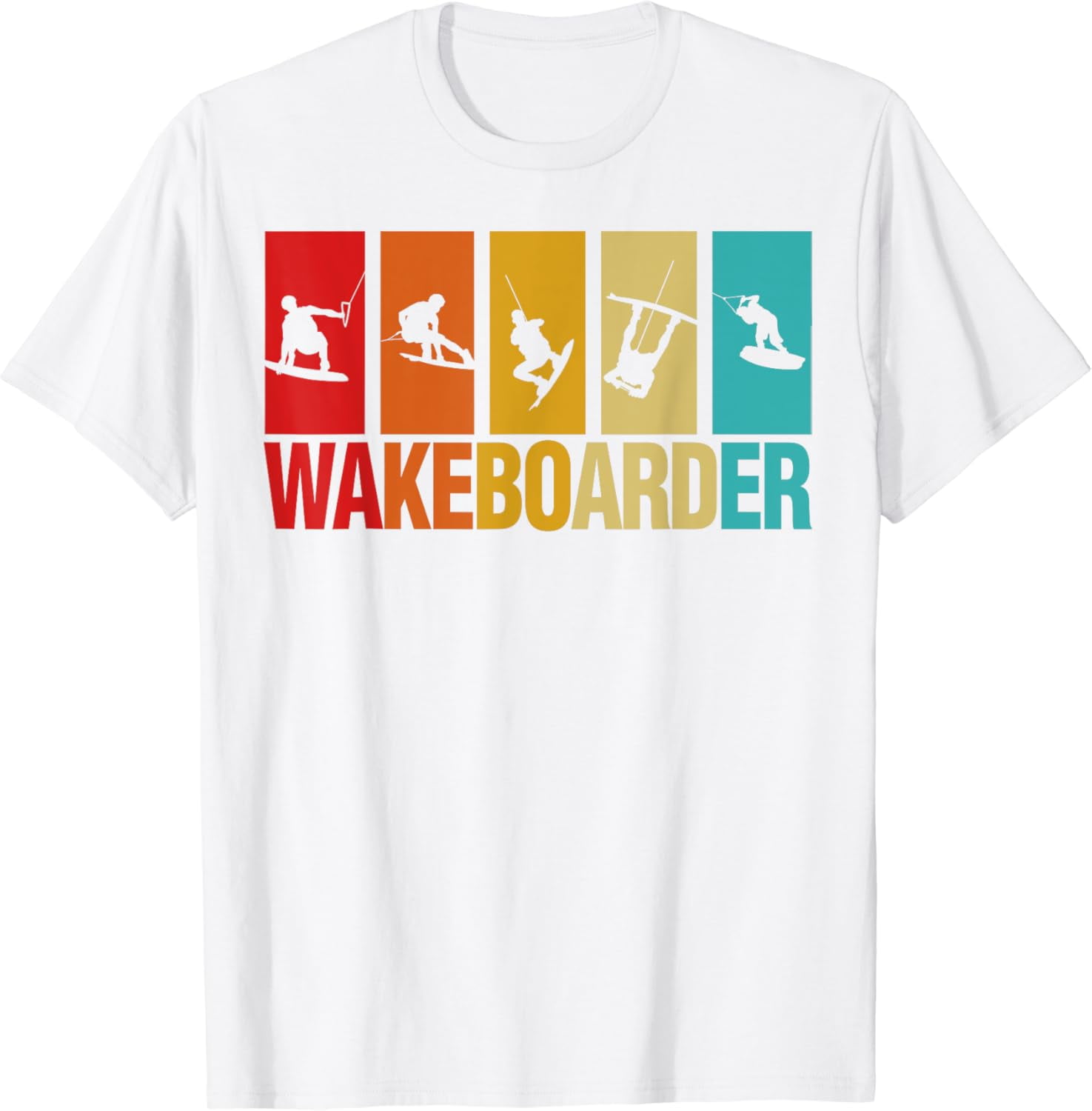 Water Sport Wake Board Wakeboarding Lover Wakeboarder T-Shirt - Walmart.com