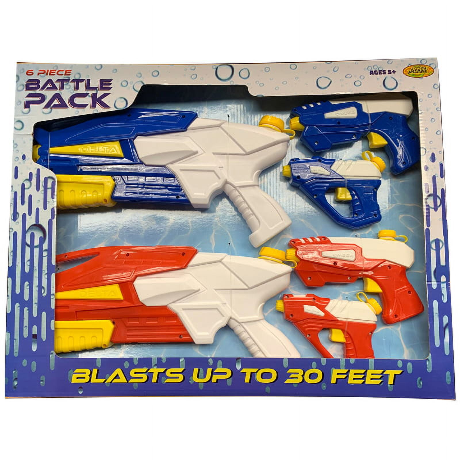 Water Sports Battle Pack Assorted Plastic Water Gun Set - Walmart.com