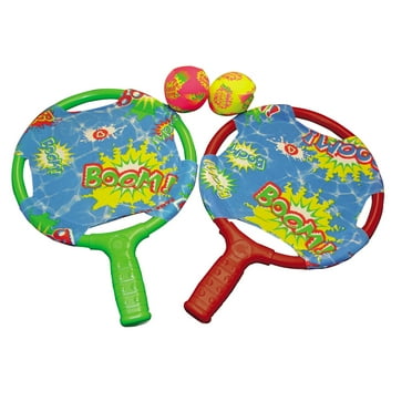 Play Day Bounce & Splash Wet or Dry Outdoor Water Balloons & Paddle ...
