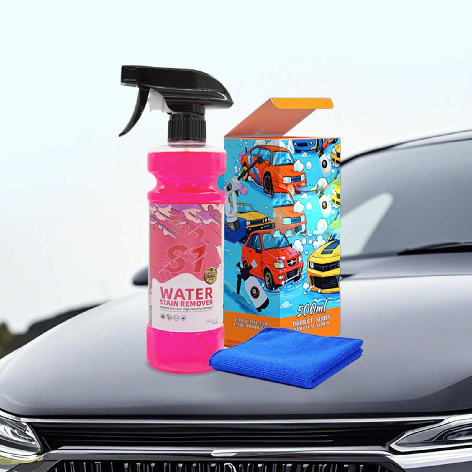 Water Spot Remover, Heavy Duty Water Spot Remover for Cars – Safe for Paint, Glass, Chrome ...