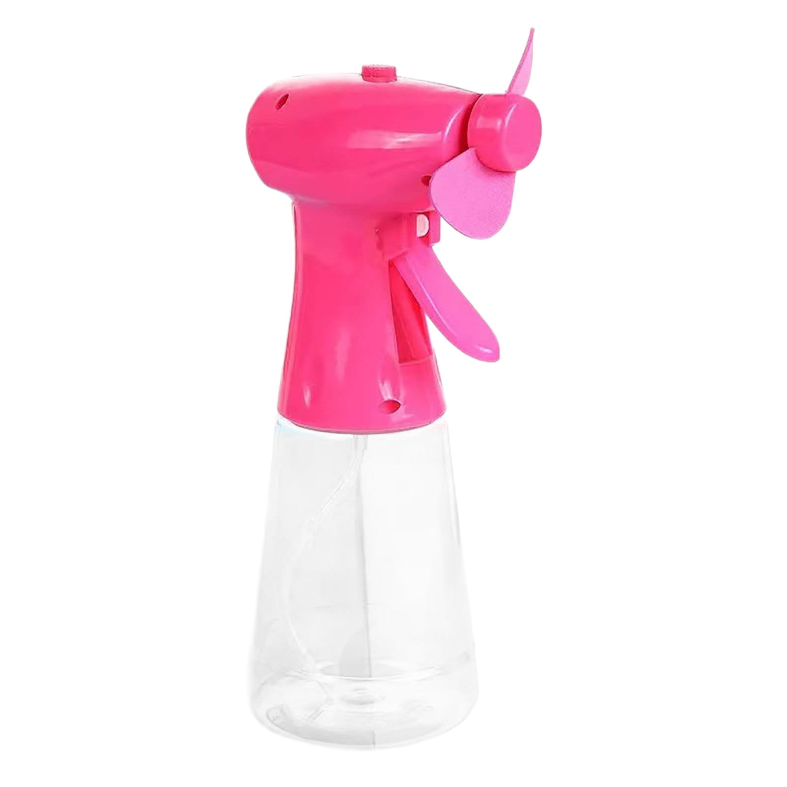 Water Spray Mist Fan Portable With 220ml Water Bottle Handheld Cool Fan ...