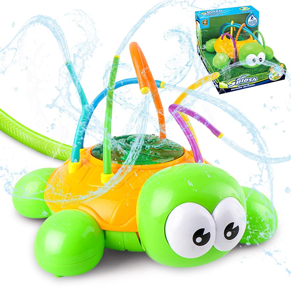 Water Sprinkler for Kids, Toddler Outdoor Toys - Backyard Spinning ...