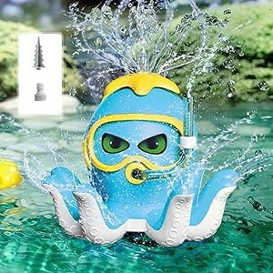 Water Sprinkler Outdoor Play Toy, Splash Pad Sprinkler for Backyard ...