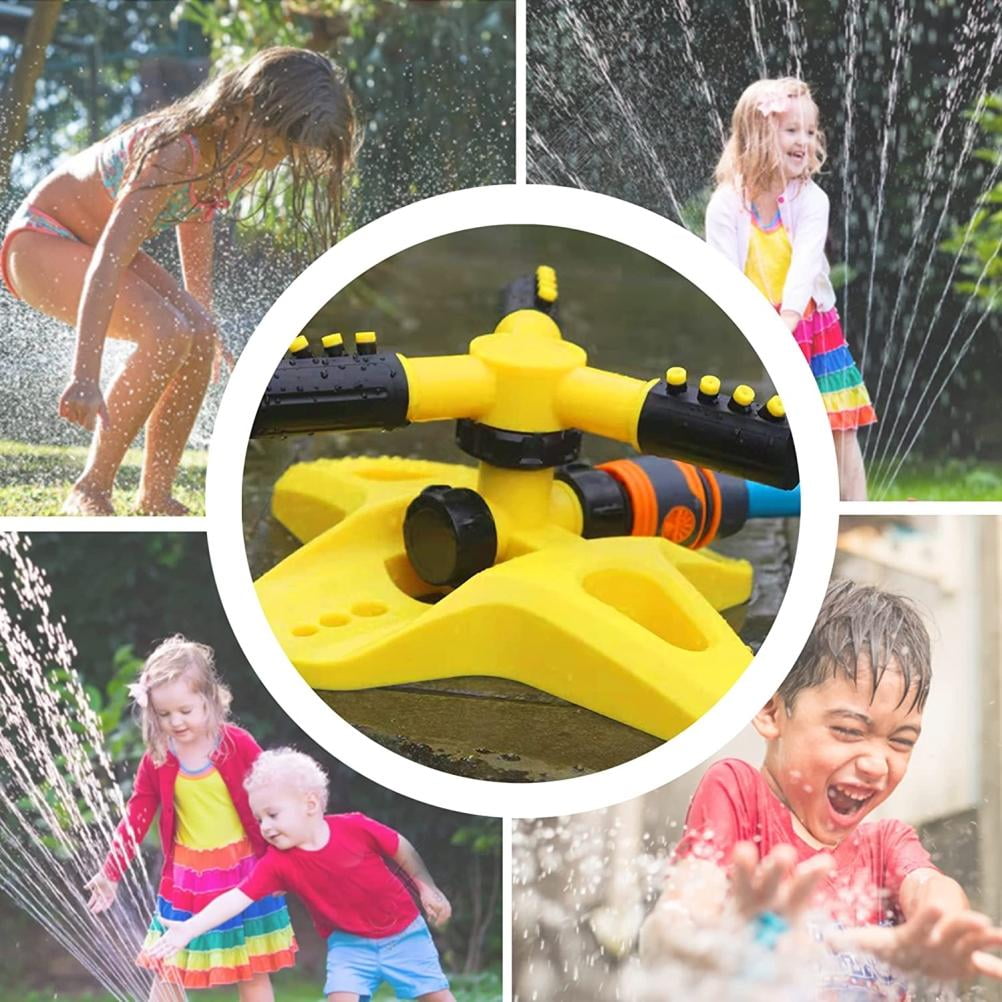 Water Sprinkler for Kids Summer Water Toys 360 Degree Rotating ...