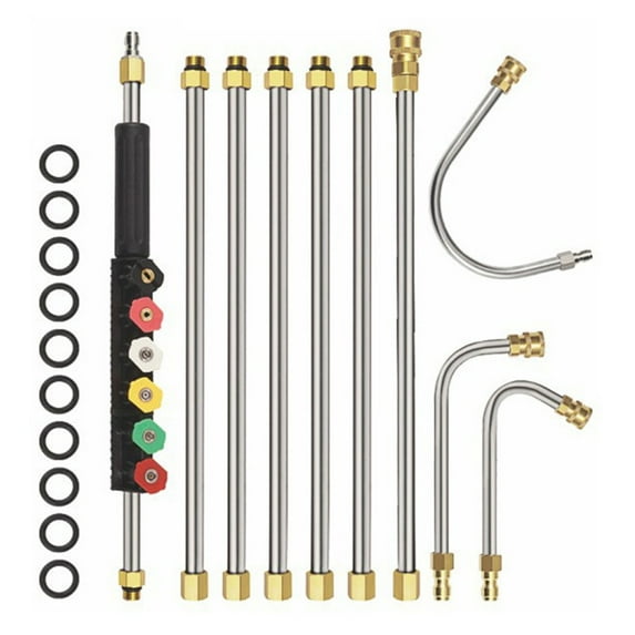 Water Sprinklers Water Sprayer Wand Set for Gutter Roof Walls Cleaning ...