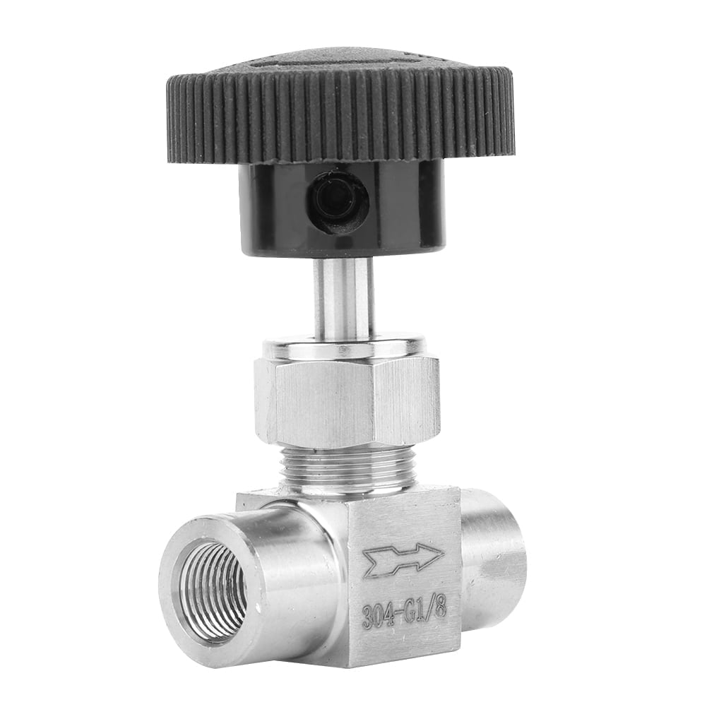 Water ,Stainless Steel BSPP Female Thread Straight Needle Valve For ...