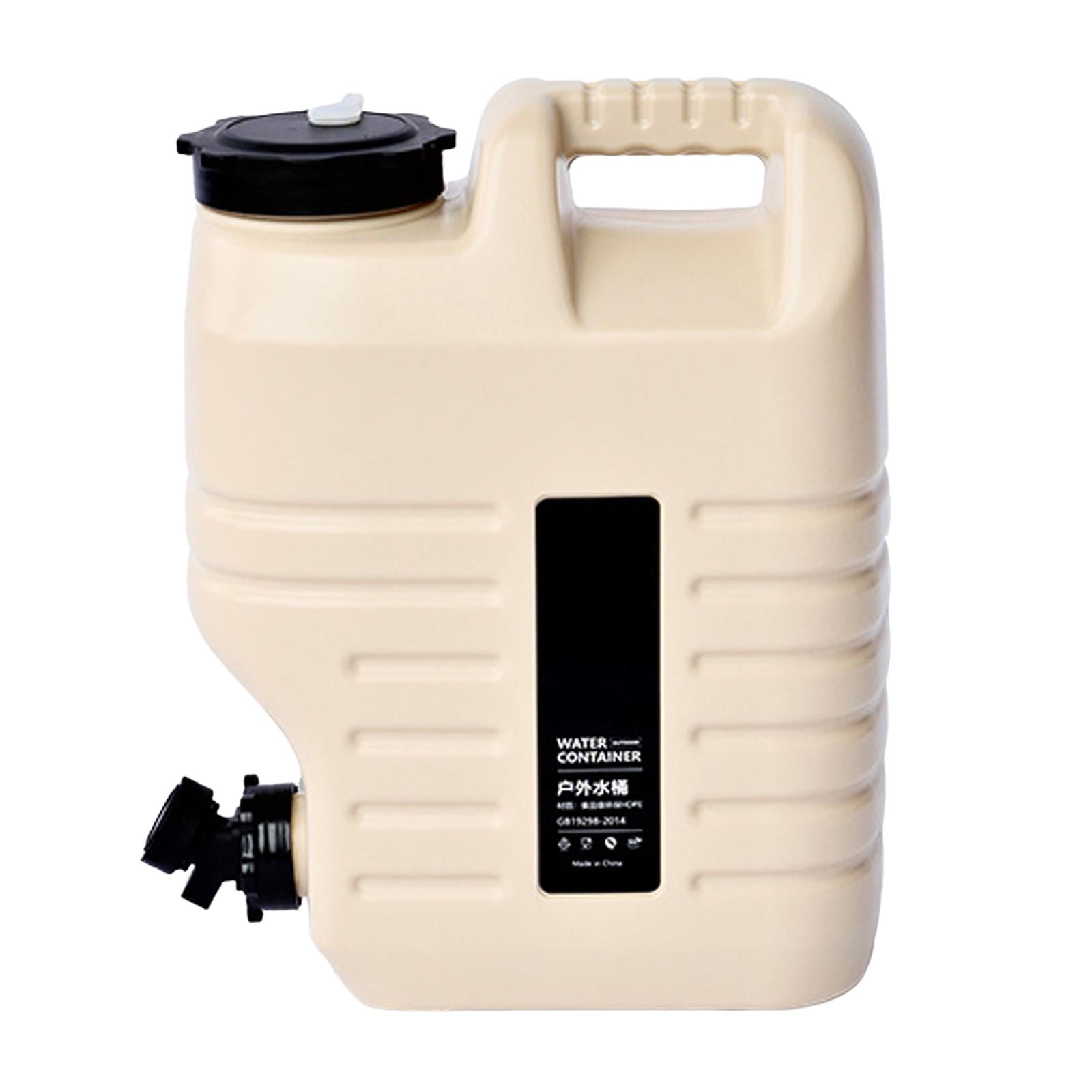 Water Storage Carrier with Faucet Drink Dispenser Water Container Large ...