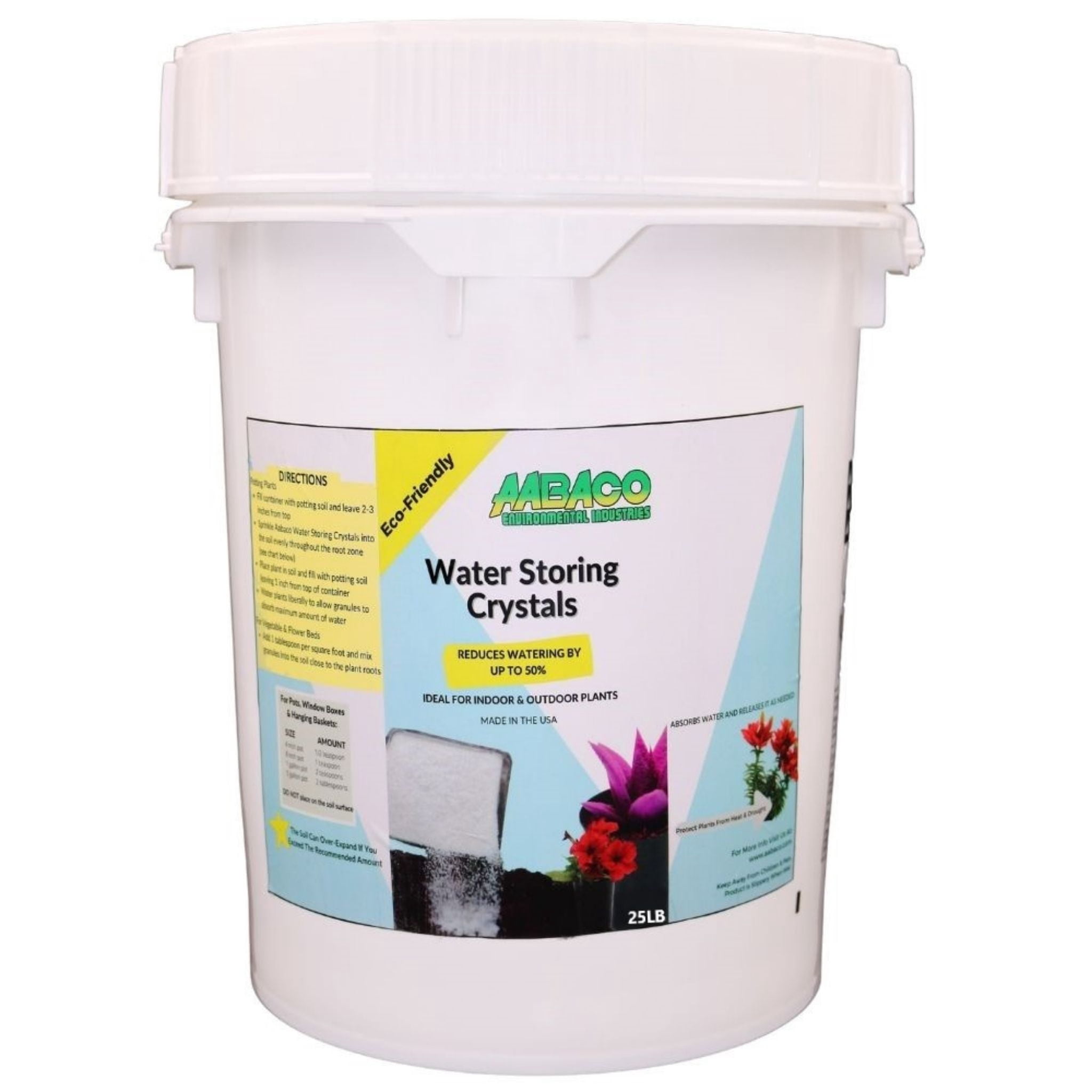 Water Storing Crystals - for Indoor & Outdoor Plants - Mix Crystals ...