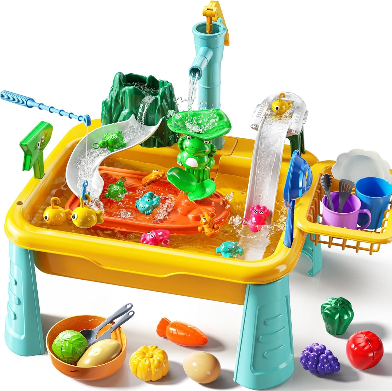 Water Table Play Sink Toy for Kids 2 3 4 5 6 Years Old - Outdoor ...