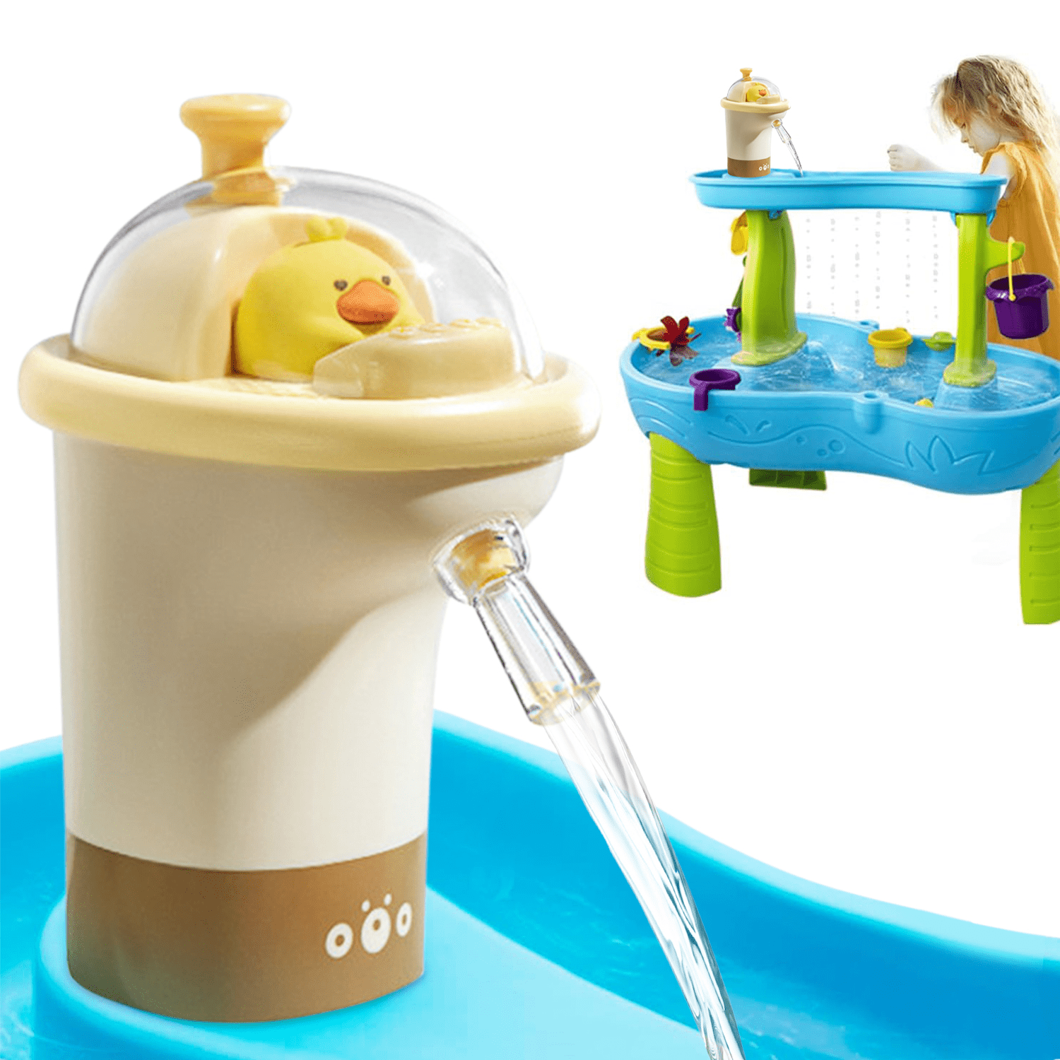 Water Table Pump for Kids,Summer Water Table Pump Cordless for Kids ...