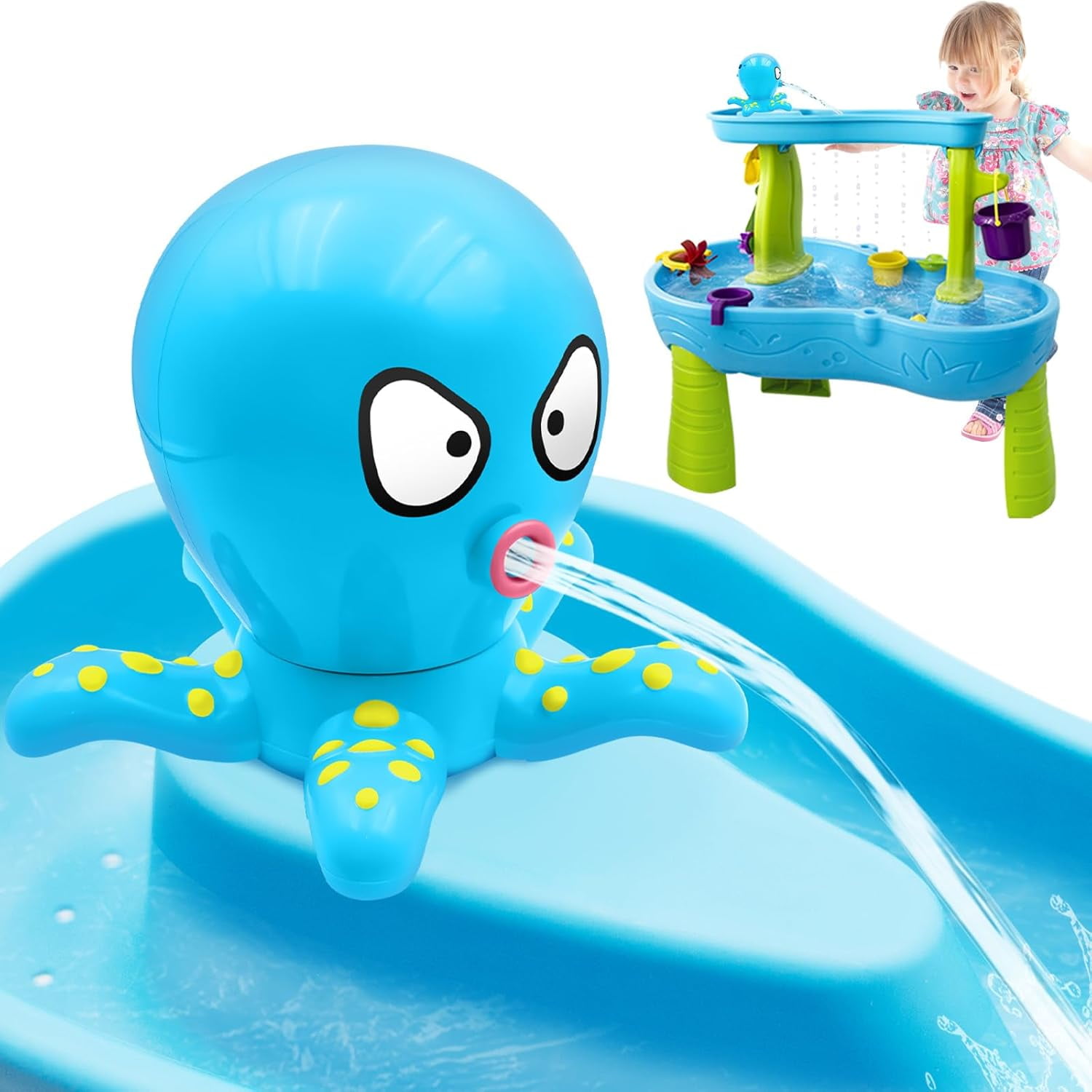Water Table Pump, Octopus Rechargeable Battery Powered Water Pump for ...