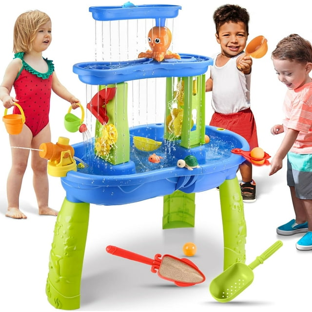 Water Table for Toddlers 1-3 - Outdoor Kids Water Table - Sand Sensory ...