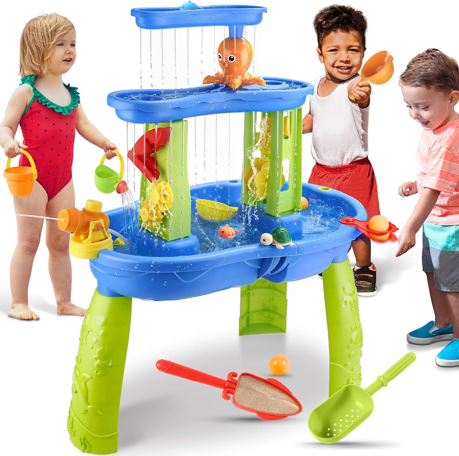 Water Table for Toddlers 1-3 - Outdoor Kids Water Table - Sand Sensory ...