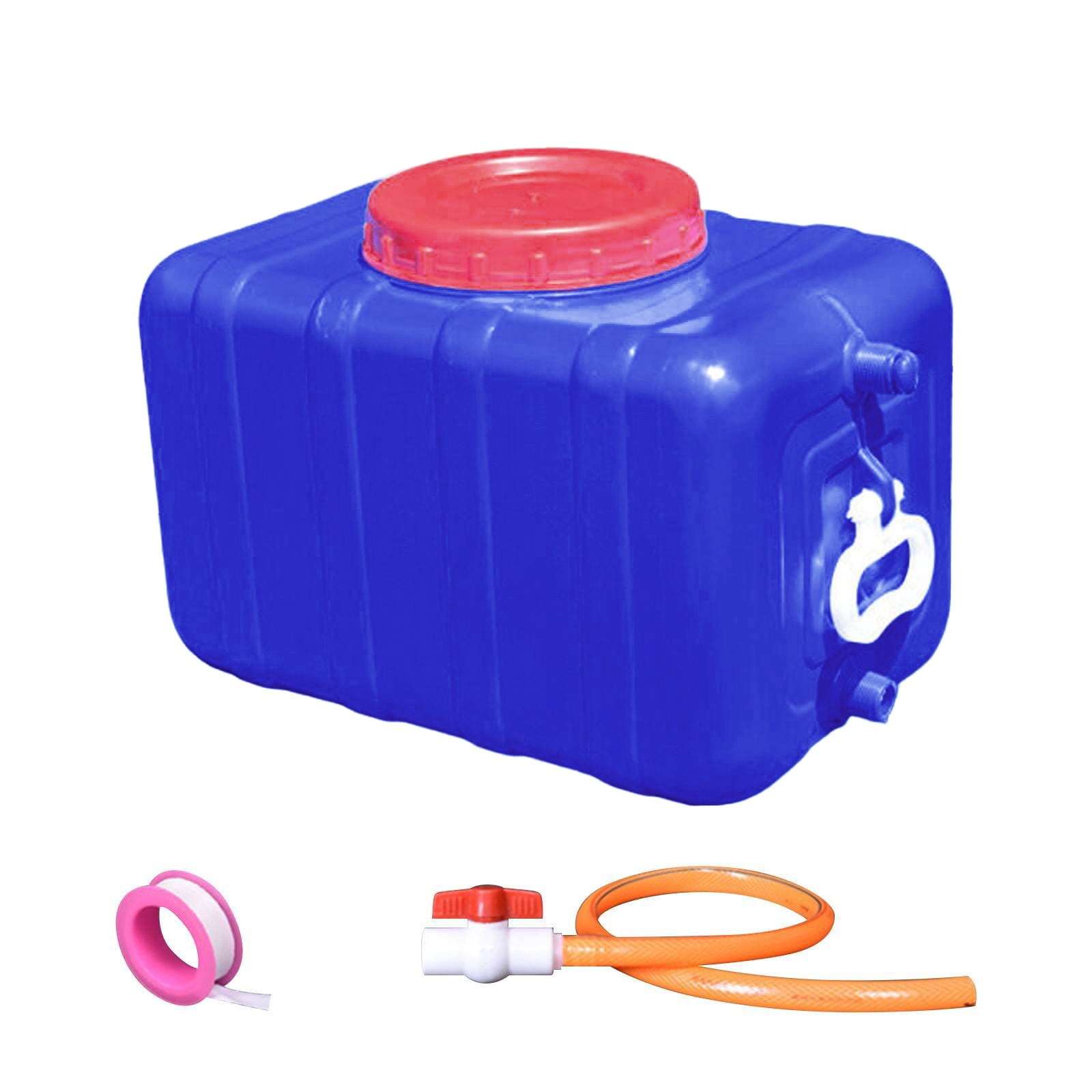 Water Tank 100 Gallon Plastic Water Storage Tank Large Water Container ...