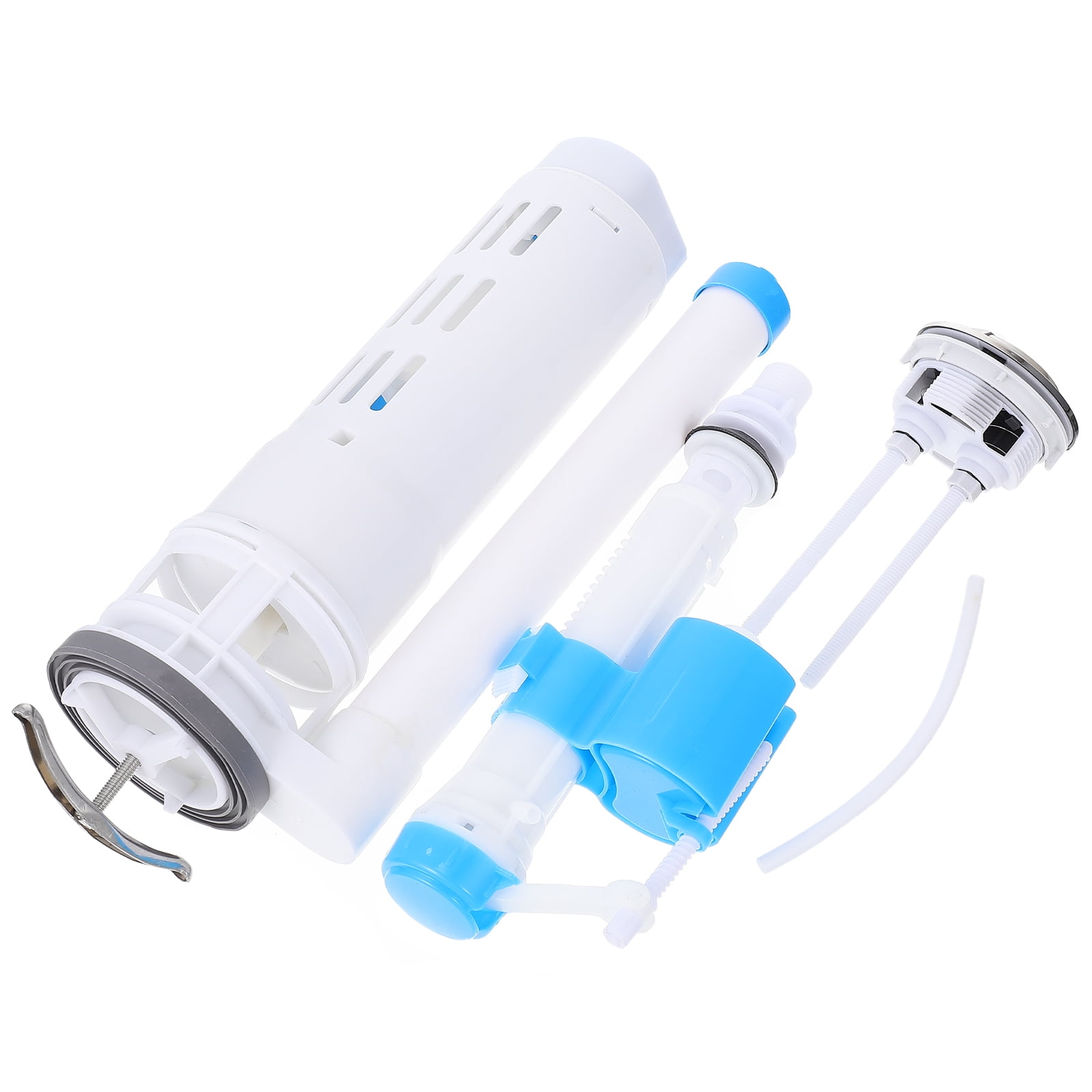 Water Tank Button Bidet Toilet Inlet and Outlet Valve Drain - Walmart.com