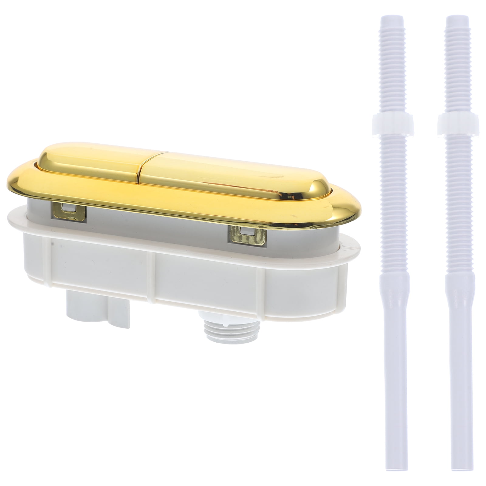 Water Tank Button Plastic Toilet Flush Push Adjustable Flushing ...