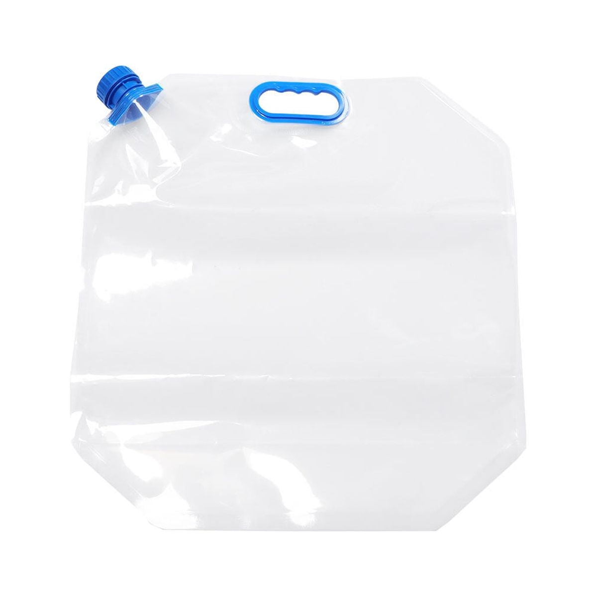 Water Tank Container Storage Bucket Collapsible Foldable Outdoor Carrier Clear Jug Drinking 15L ...