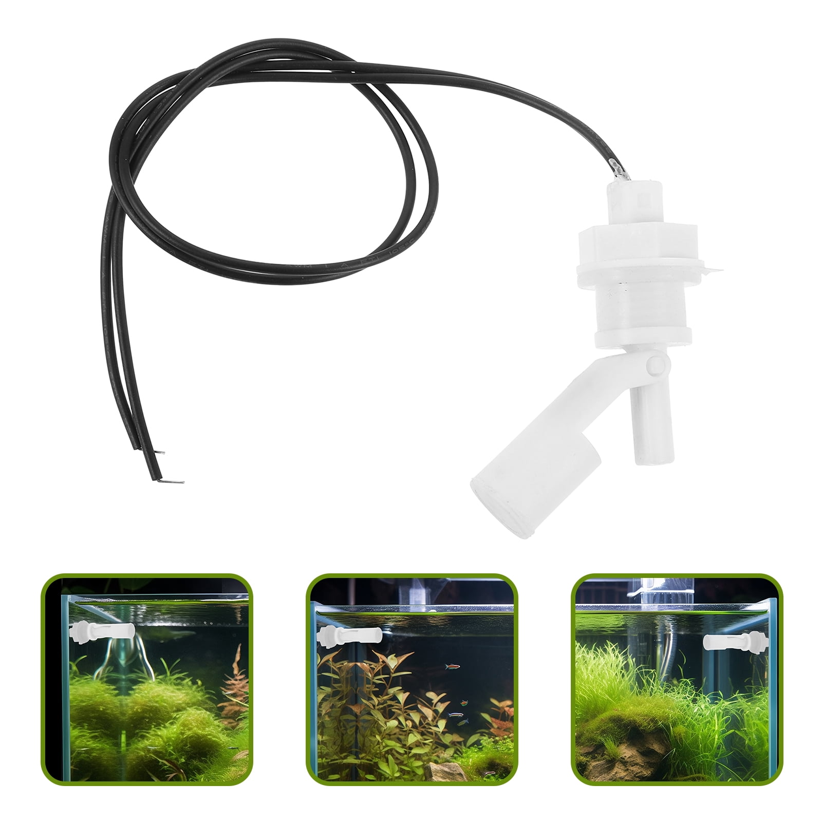 OUNONA Raindrops Fish Tank Water Level Sensor 1 Set Tank Float Switch ...