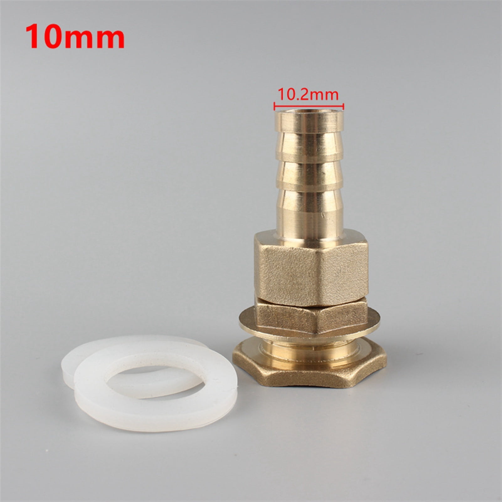 Water Tank Hose Connector Aquarium Accessories Brass G1/2'' Thread To 6 ...
