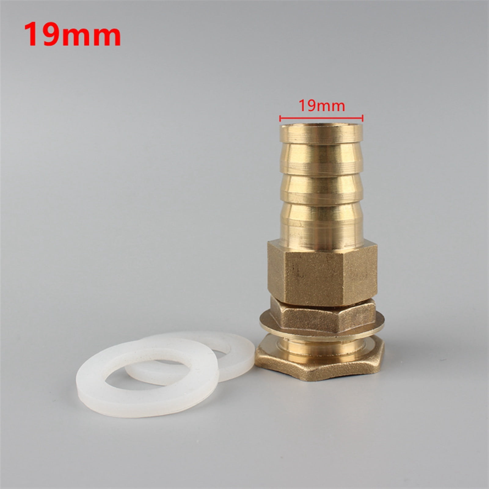 Water Tank Hose Connector Aquarium Accessories Brass G1/2'' Thread To 6 ...