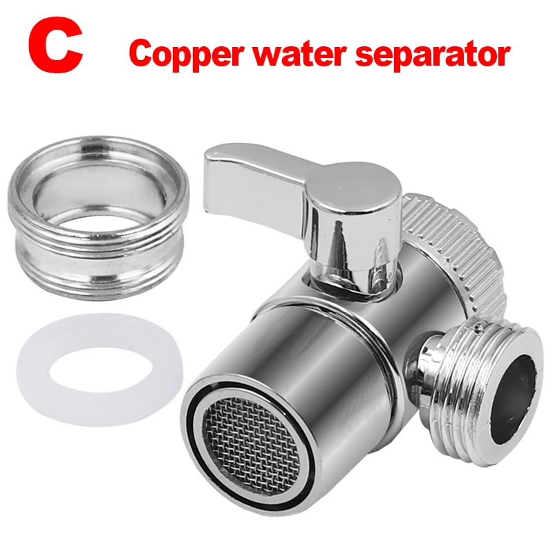 Water Tap Connector Switch Faucet Adapter Kitchen Sink Splitter ...
