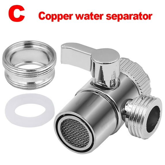 Water Tap Connector Switch Faucet Adapter Kitchen Sink Splitter ...