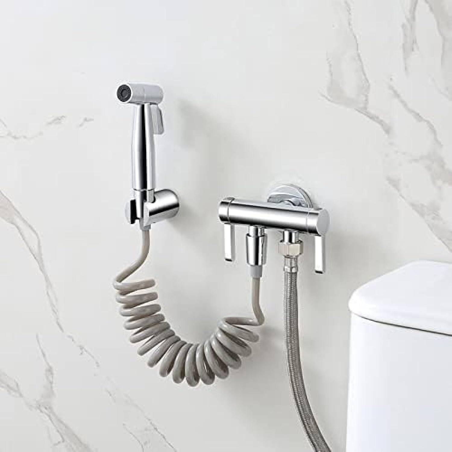 Water-Tap, HandheldSprayer Kit Double-Handle Multi-FunctionTap Sprayer ...