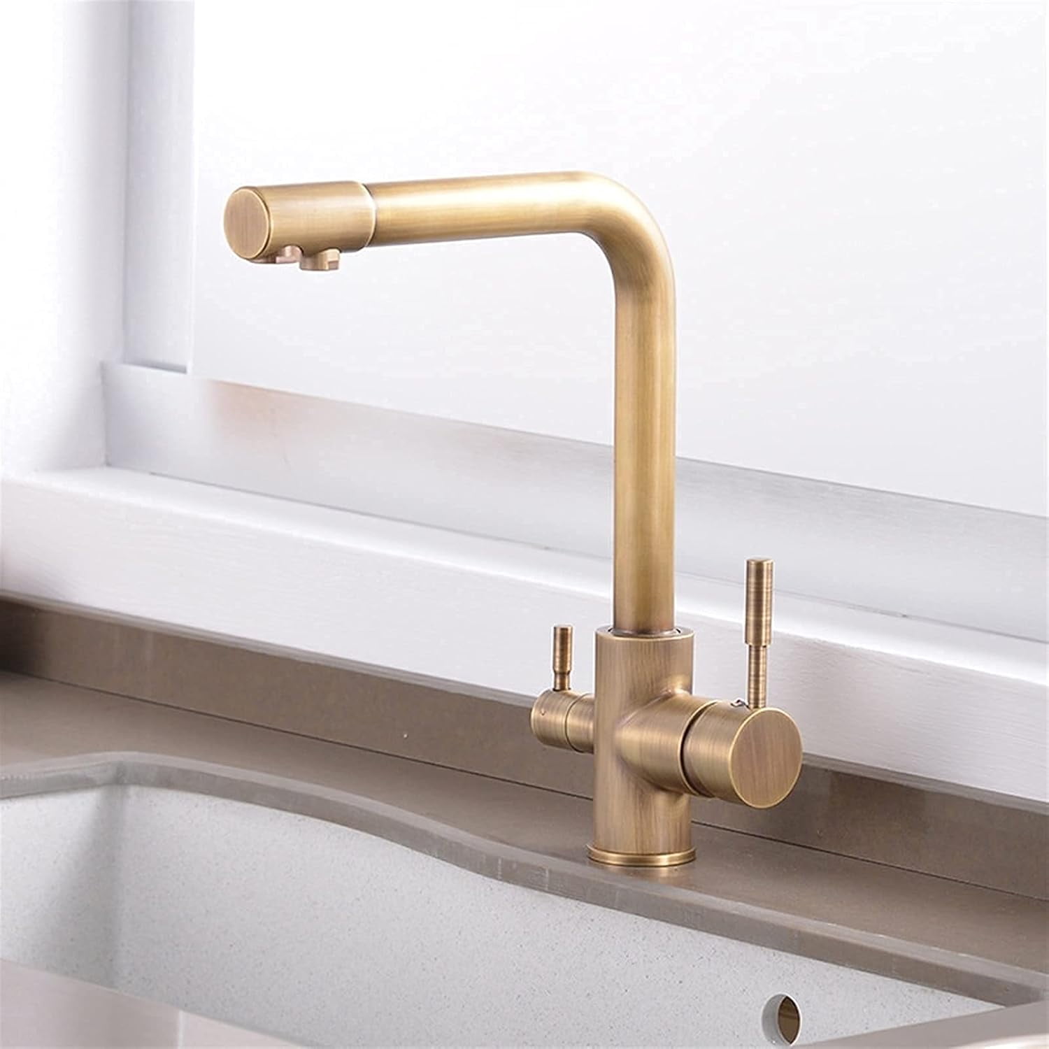 -Water Taps,Faucets,Gold Decorry Newly Osmosis Water Filter Sink Taps ...