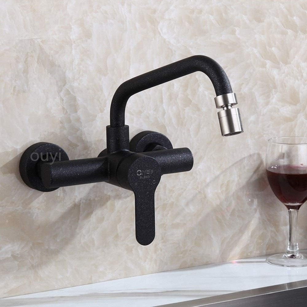 -Water Taps,Faucets,Kitchen Tap Wall Mounted Folding Tap Stretchable ...