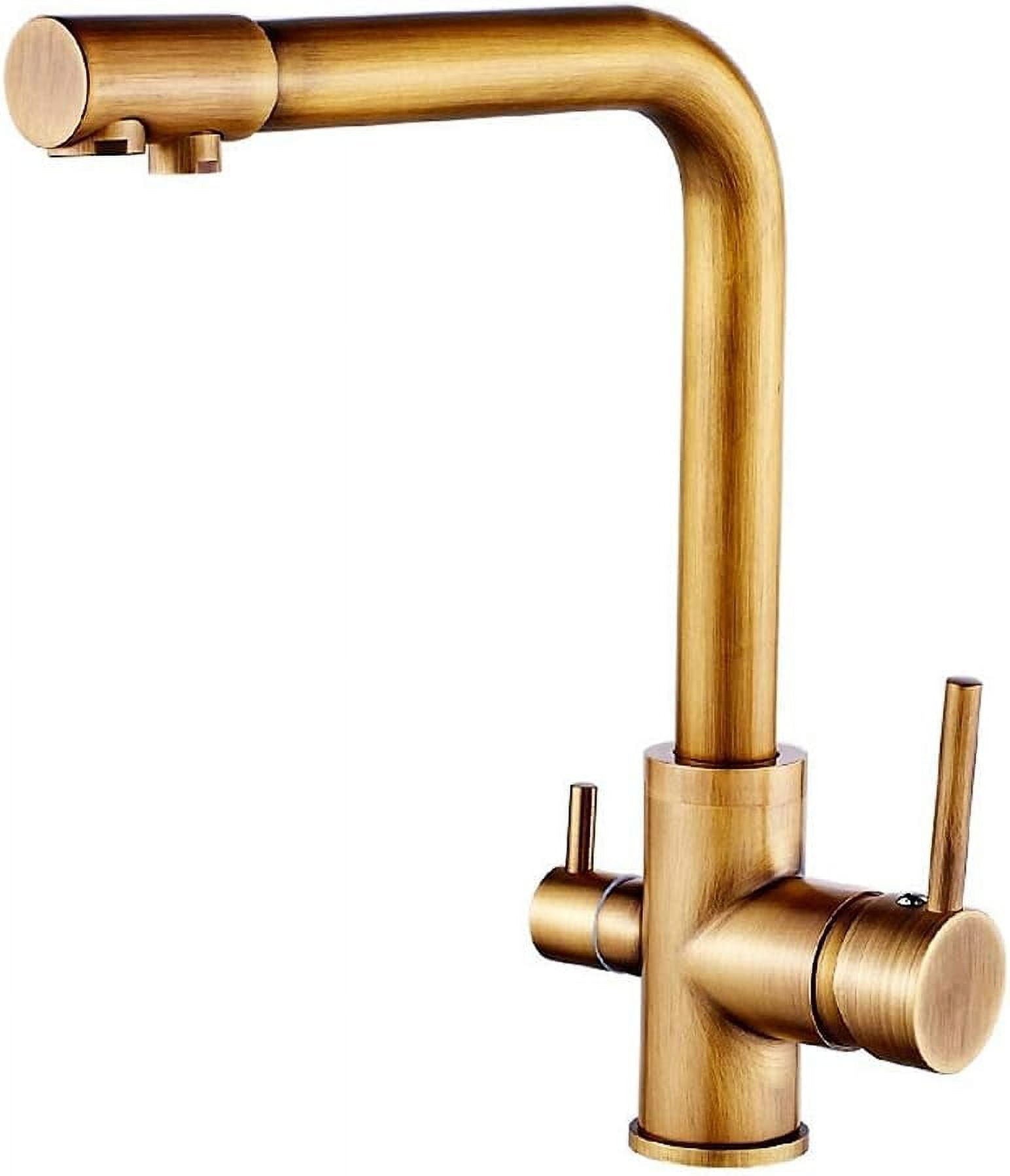 -Water Taps,Faucets,Tapsque Copper Dual Use Double Open Pure Water ...