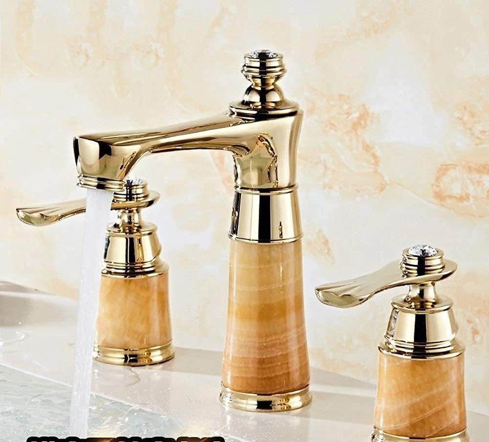-Water Taps,Faucetssapphire Three-Piece Faucet Hot and Cold Wash Basin ...