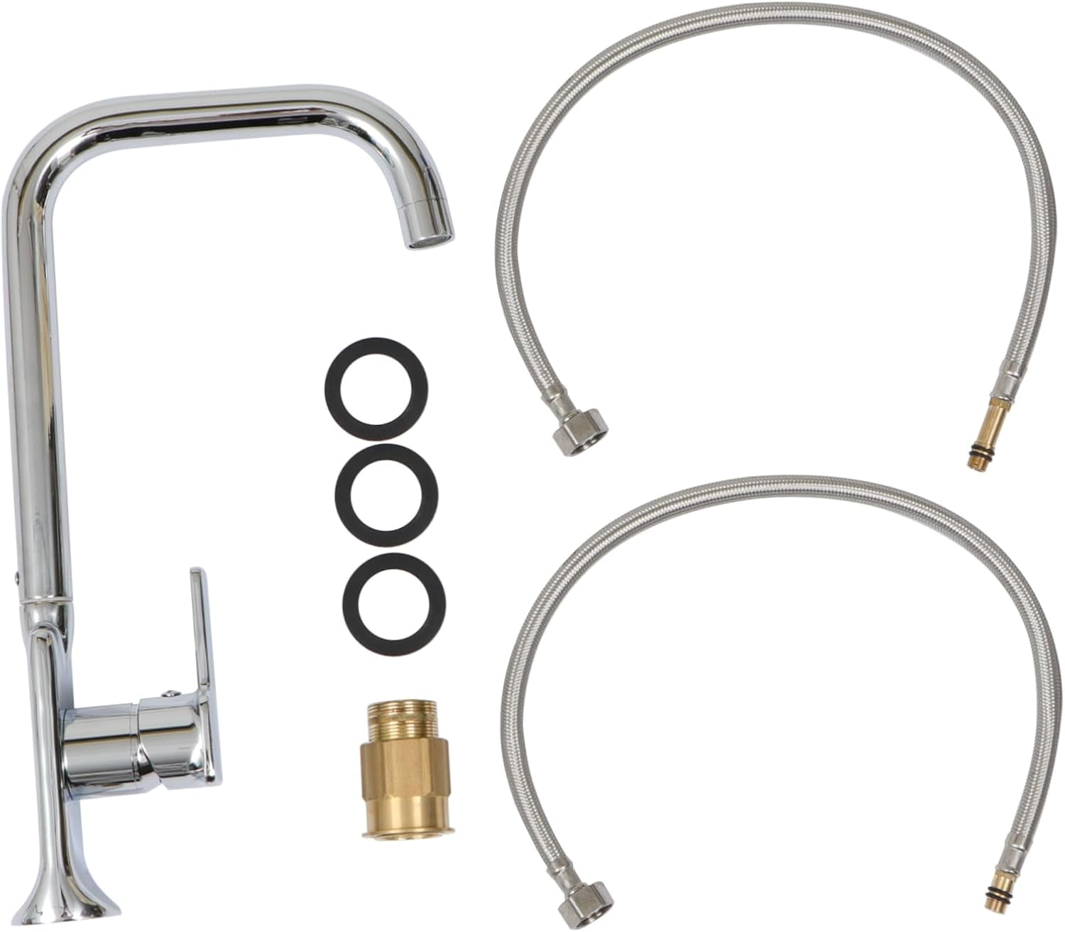 Water Taps Stainless Steel 1 Set Out Kitchen Faucet Sink tap Kitchen ...