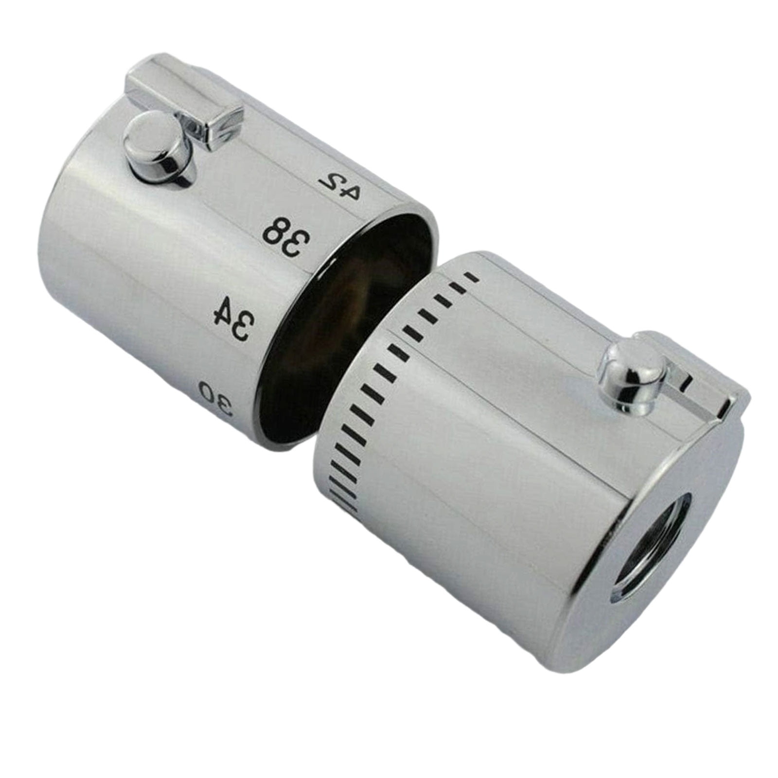 Water Temperature Control Handle Shower Control Knob Double Spindles ...